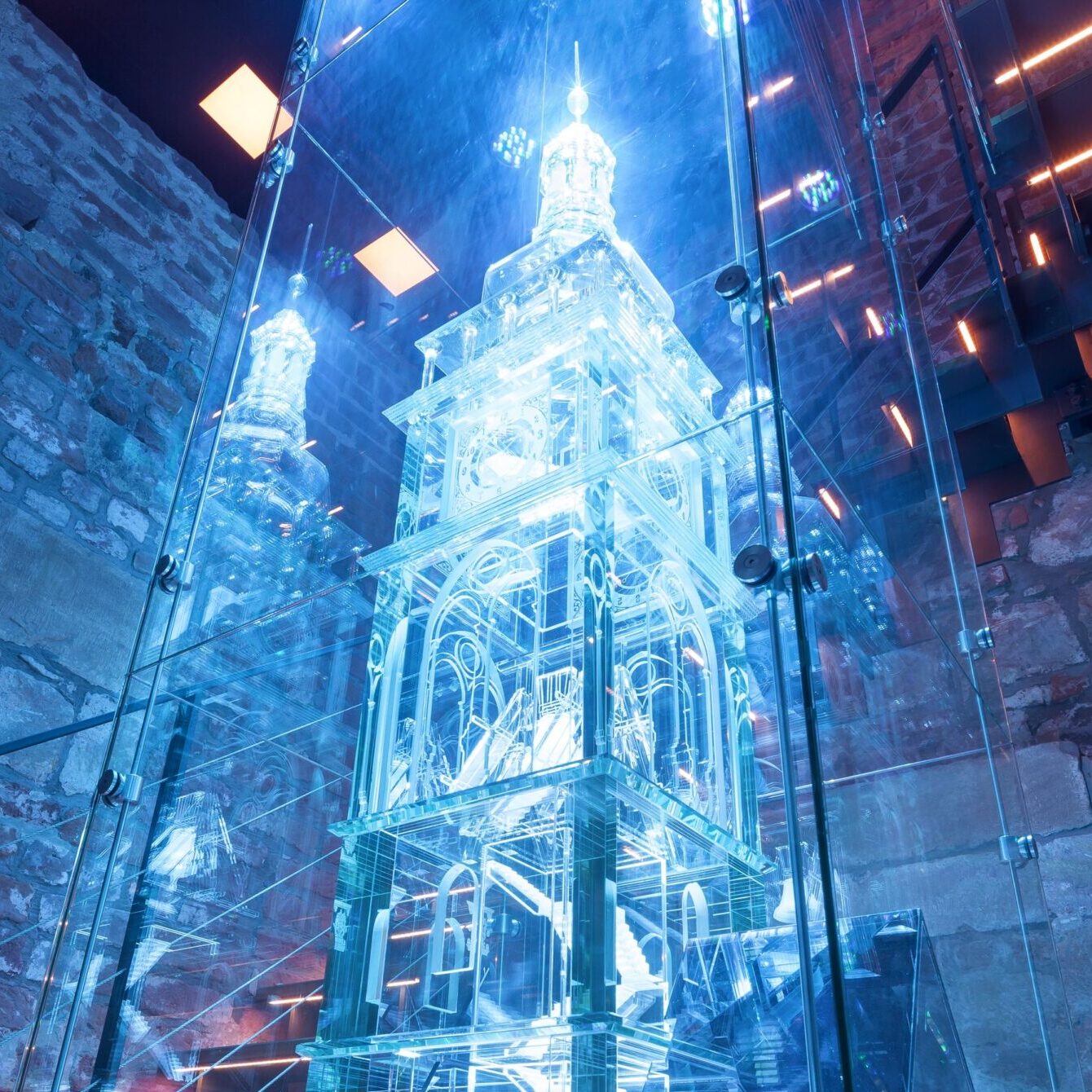 White Tower - Custom glass installation (2015) - Kolektiv Ateliers